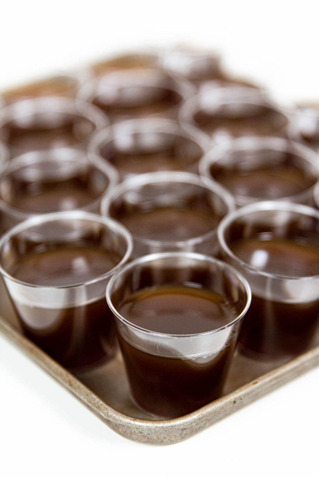 Baby Guinness Irish Coffee Jello Shots