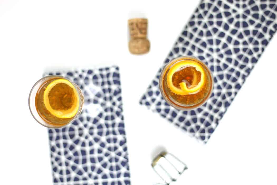 Seelbach Bourbon Champagne Cocktail (French 95)