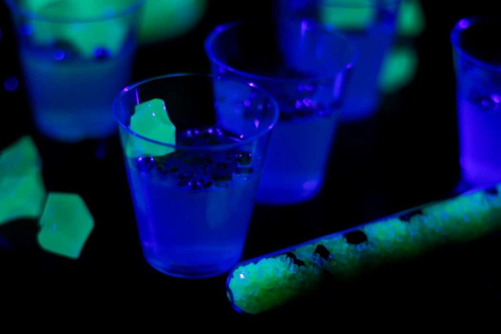 Glow-in-the-Dark Jello Shots for Halloween | Feast + West