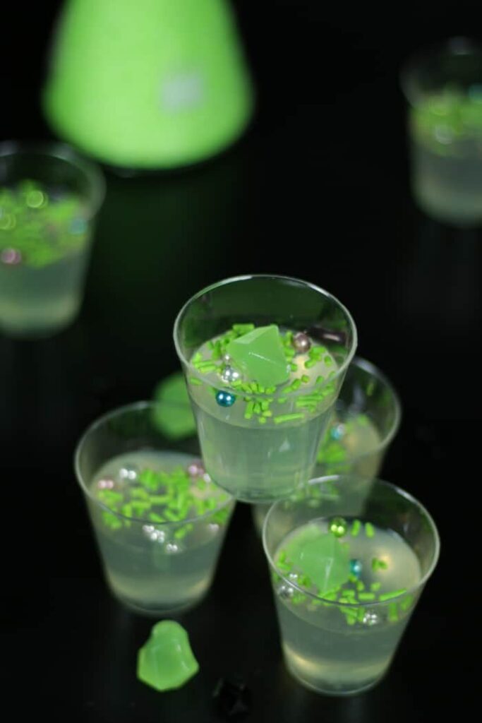 Glow-in-the-Dark Jello Shots for Halloween | Feast + West