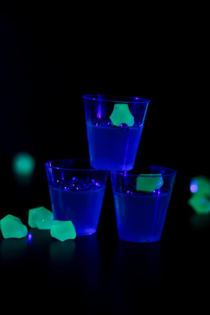 Glow-in-the-Dark Jello Shots for Halloween | Feast + West