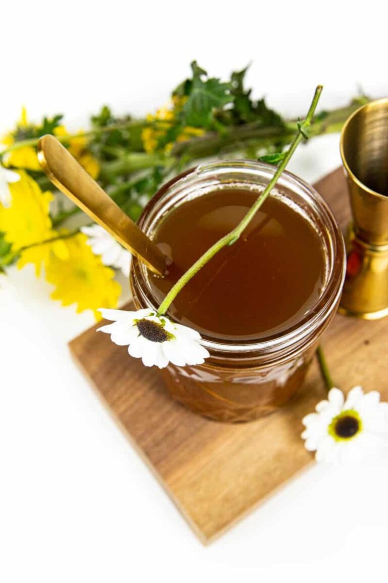 Easy Honey Syrup (For Cocktails & Drinks) | Feast + West