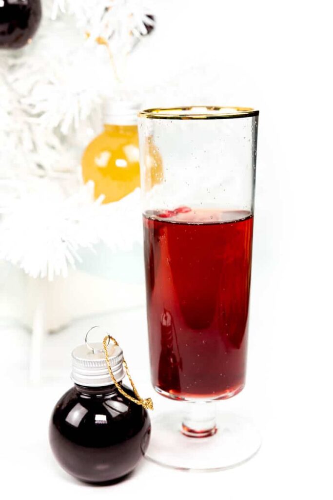 Christmas Tree Mimosa Bar