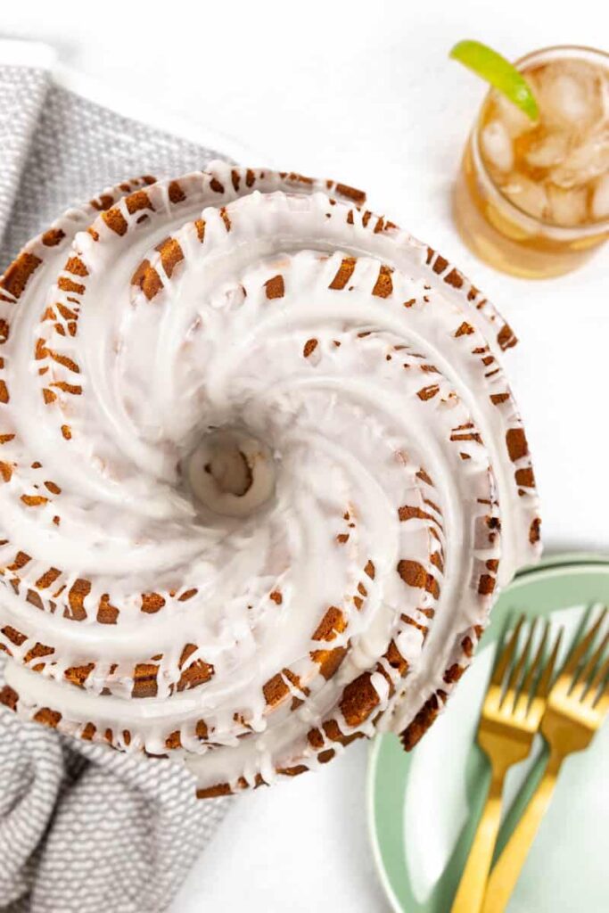 Bourbon Ginger Ale Cake