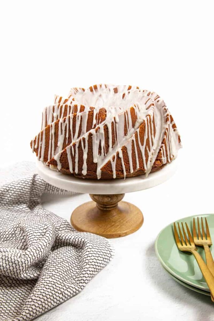 Bourbon Ginger Ale Cake