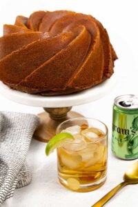 Bourbon Ginger Ale Cake