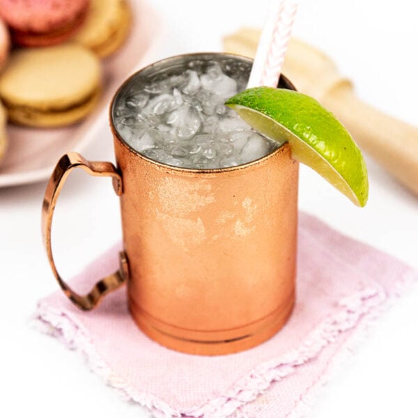 French Mule Cocktail (Brandy Moscow Mule) | Feast + West