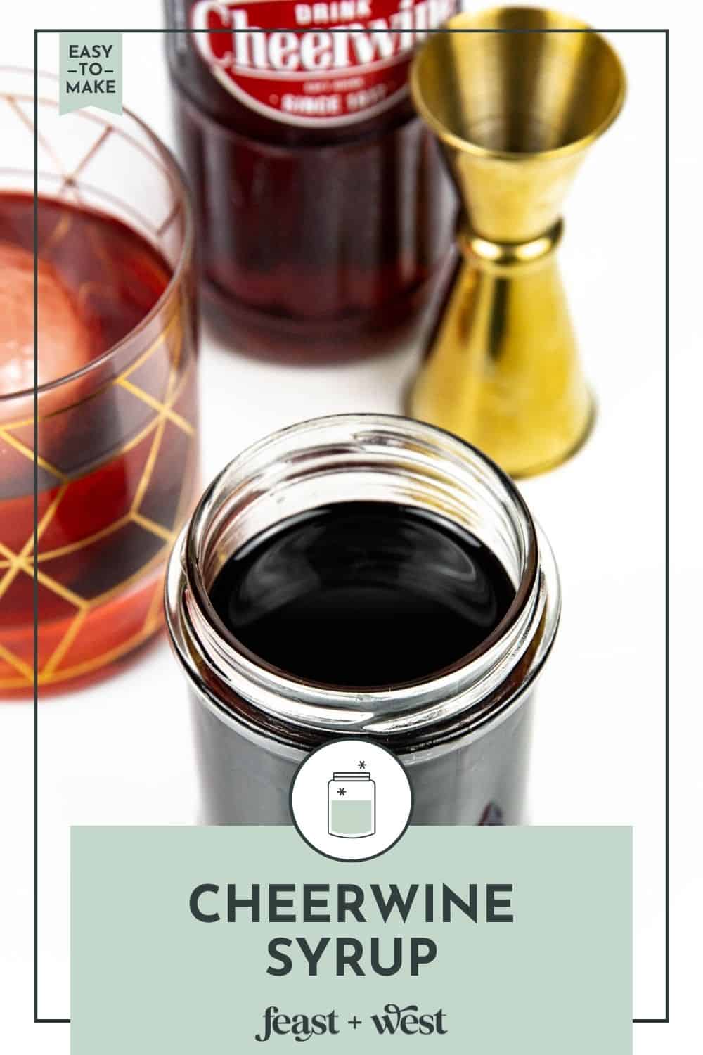 Cheerwine Syrup (For Cocktails and Desserts) | Feast + West