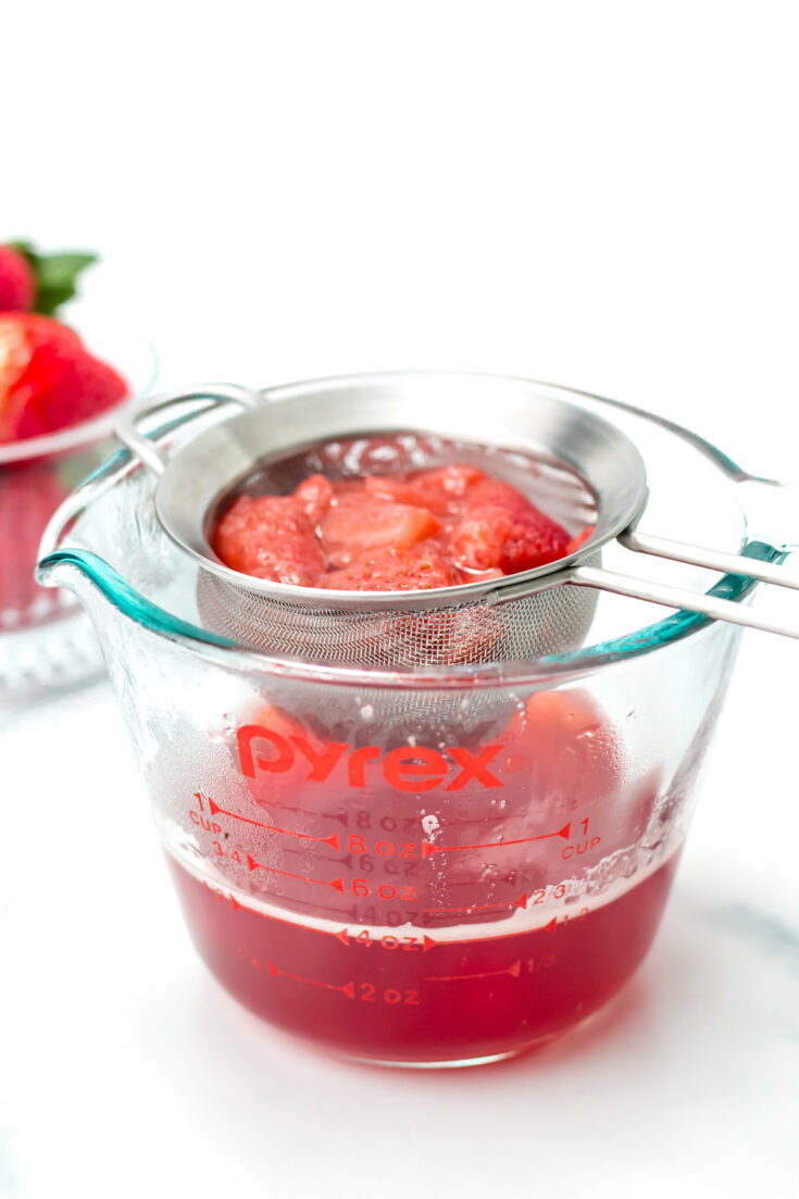 Easy Strawberry Syrup Recipe for Cocktails & Drinks (3 Ingredients)