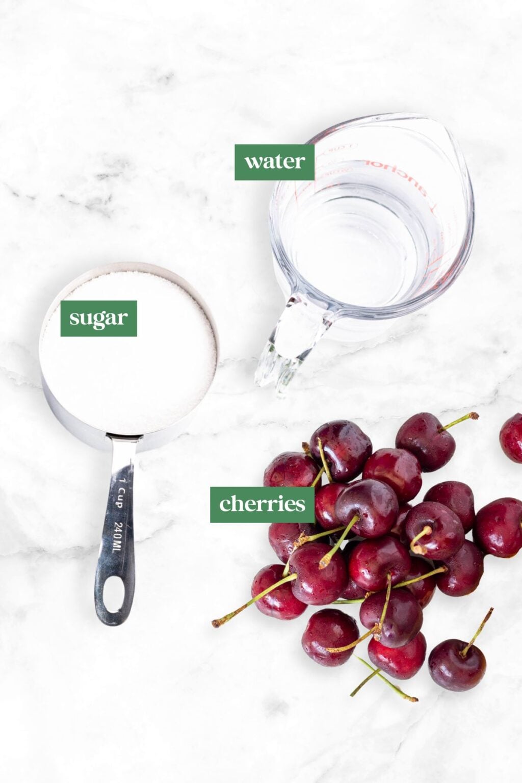 Cherry Simple Syrup (with Fresh or Frozen Cherries)