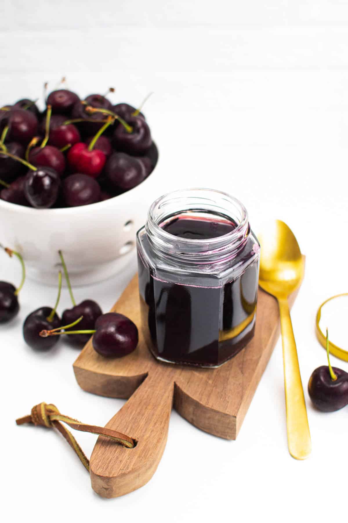Cherry Simple Syrup (with Fresh or Frozen Cherries)