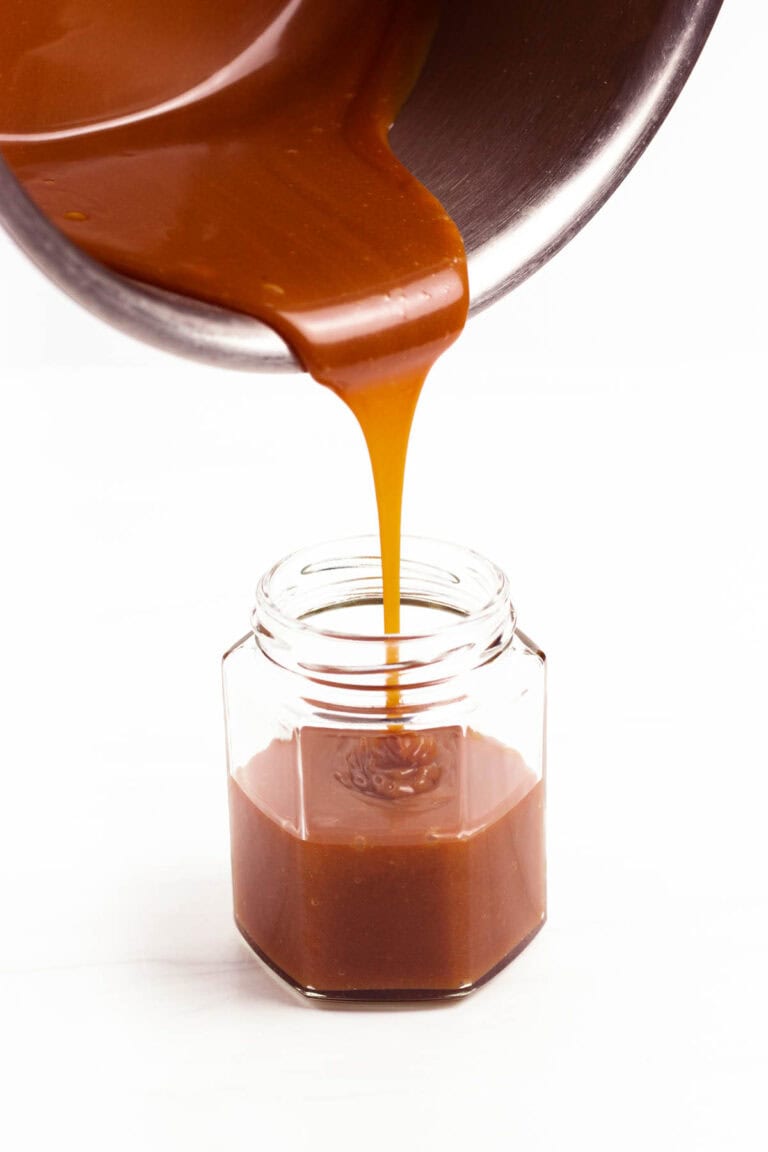 Easy Bourbon Caramel Sauce Recipe | Feast + West