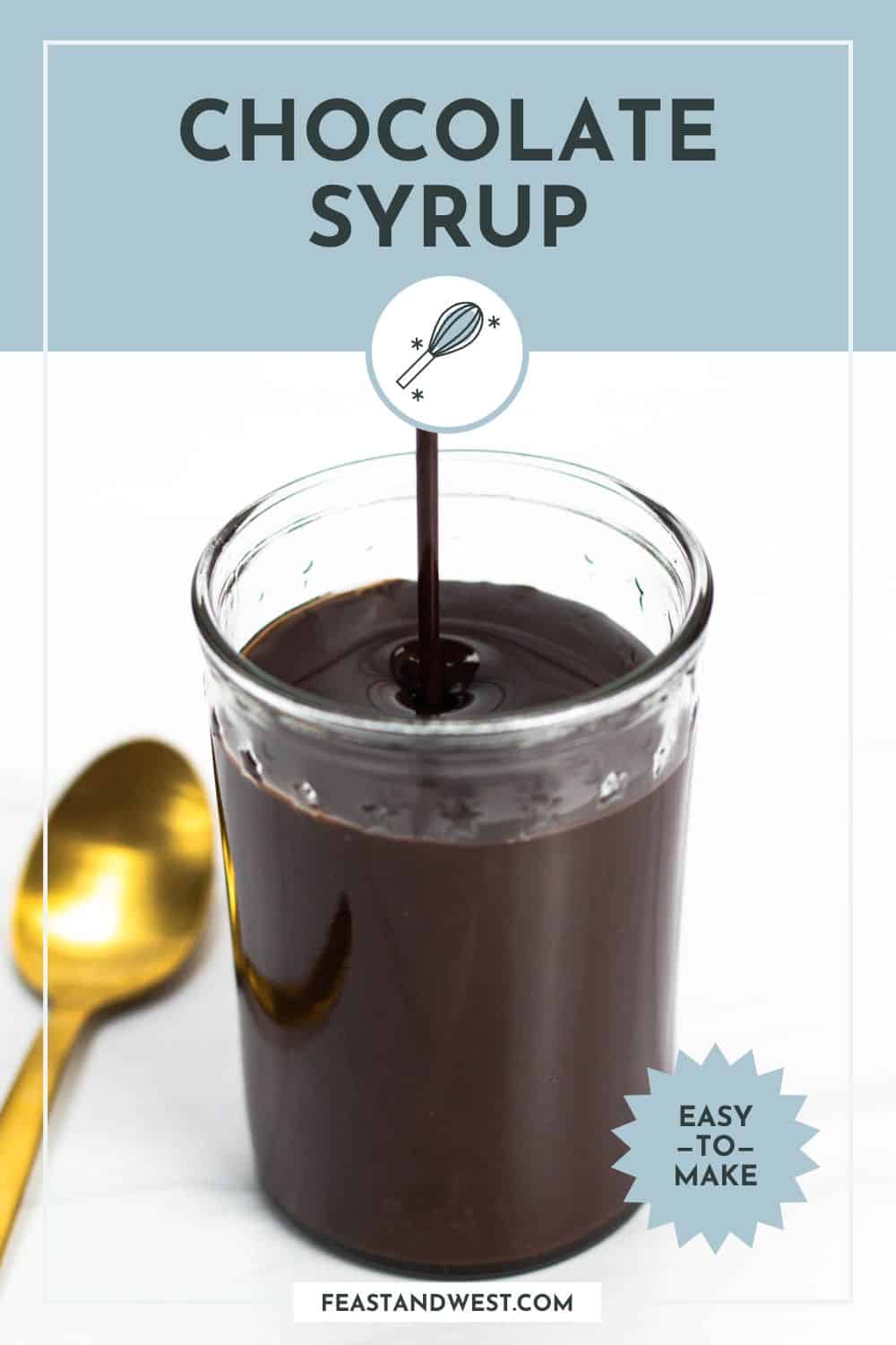 The BEST Homemade Chocolate Syrup Recipe (5 Ingredients!)