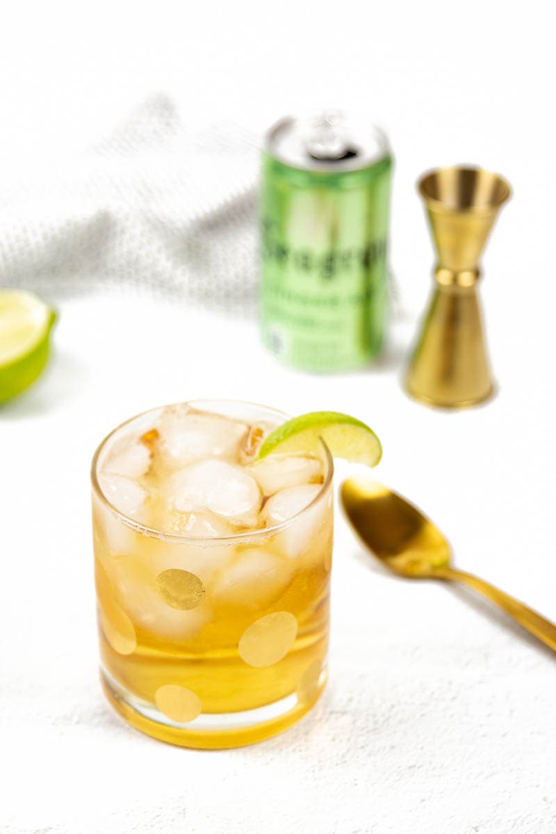 Bourbon and Ginger Ale (Whiskey Ginger Cocktail) | Feast + West