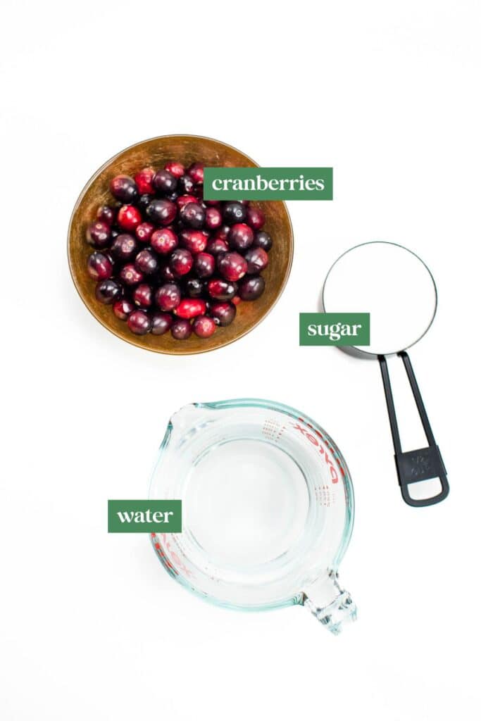 Cranberry Simple Syrup (For Cocktails & Drinks) | Feast + West