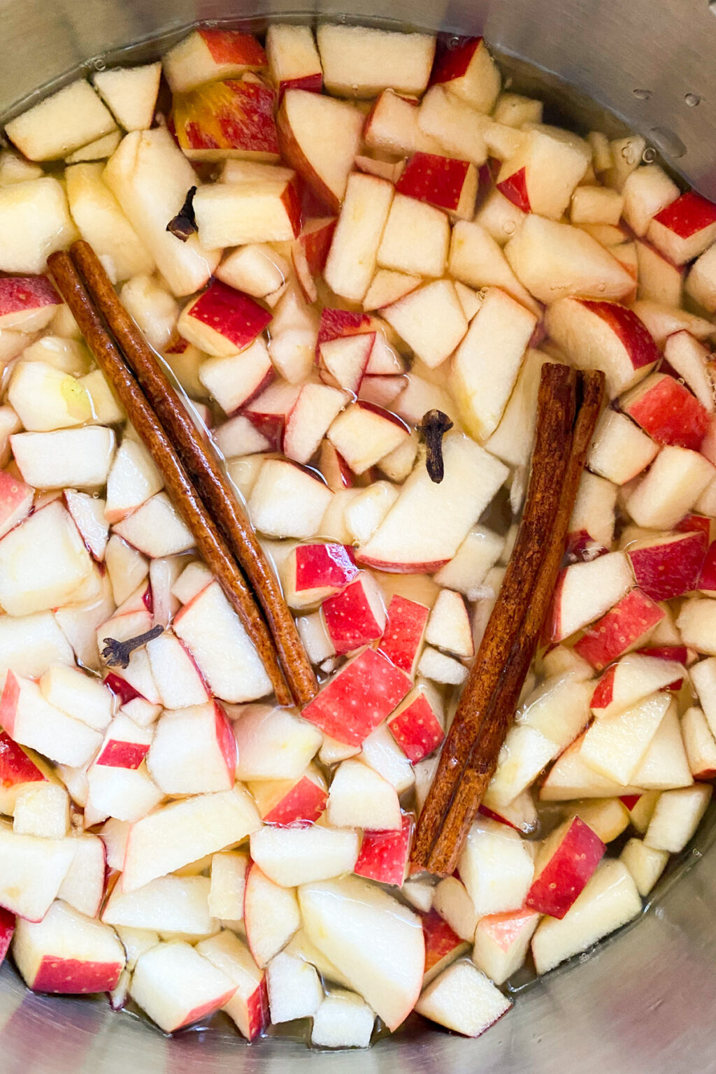 Spiced Apple Simple Syrup (For Cocktails & Drinks) | Feast + West
