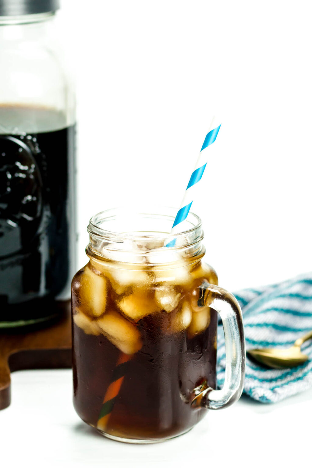 Easy, Homemade Cold Brew Coffee Concentrate | Feast + West