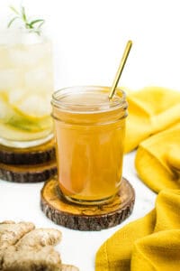 Easy & Fresh Homemade Ginger Ale Recipe (With Real Ginger) | Feast + West