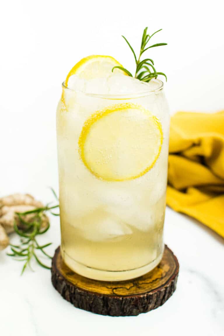 Easy & Fresh Homemade Ginger Ale Recipe (With Real Ginger) | Feast + West