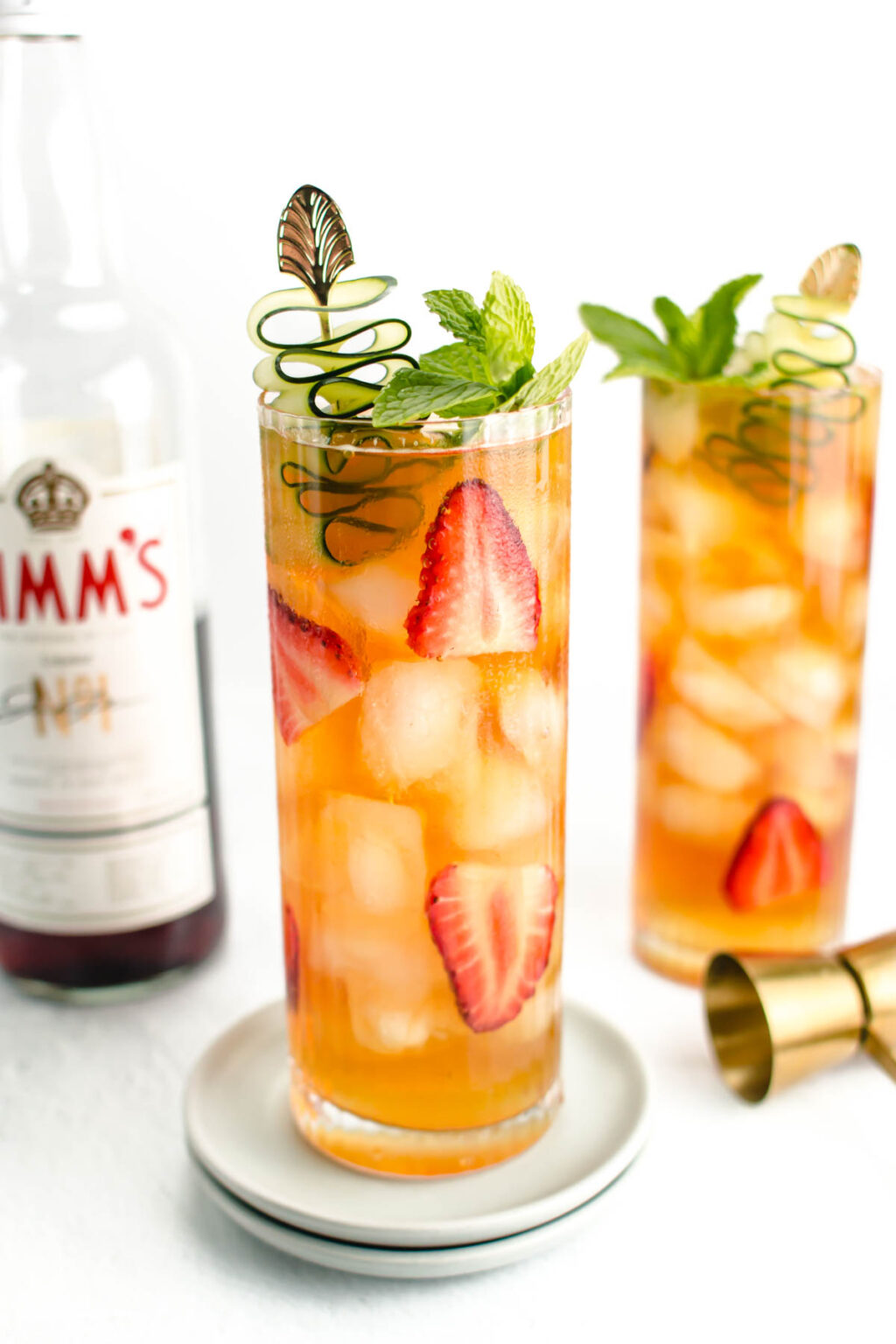 Pimm's Cup Recipe (3-Ingredient Cocktail!) | Feast + West