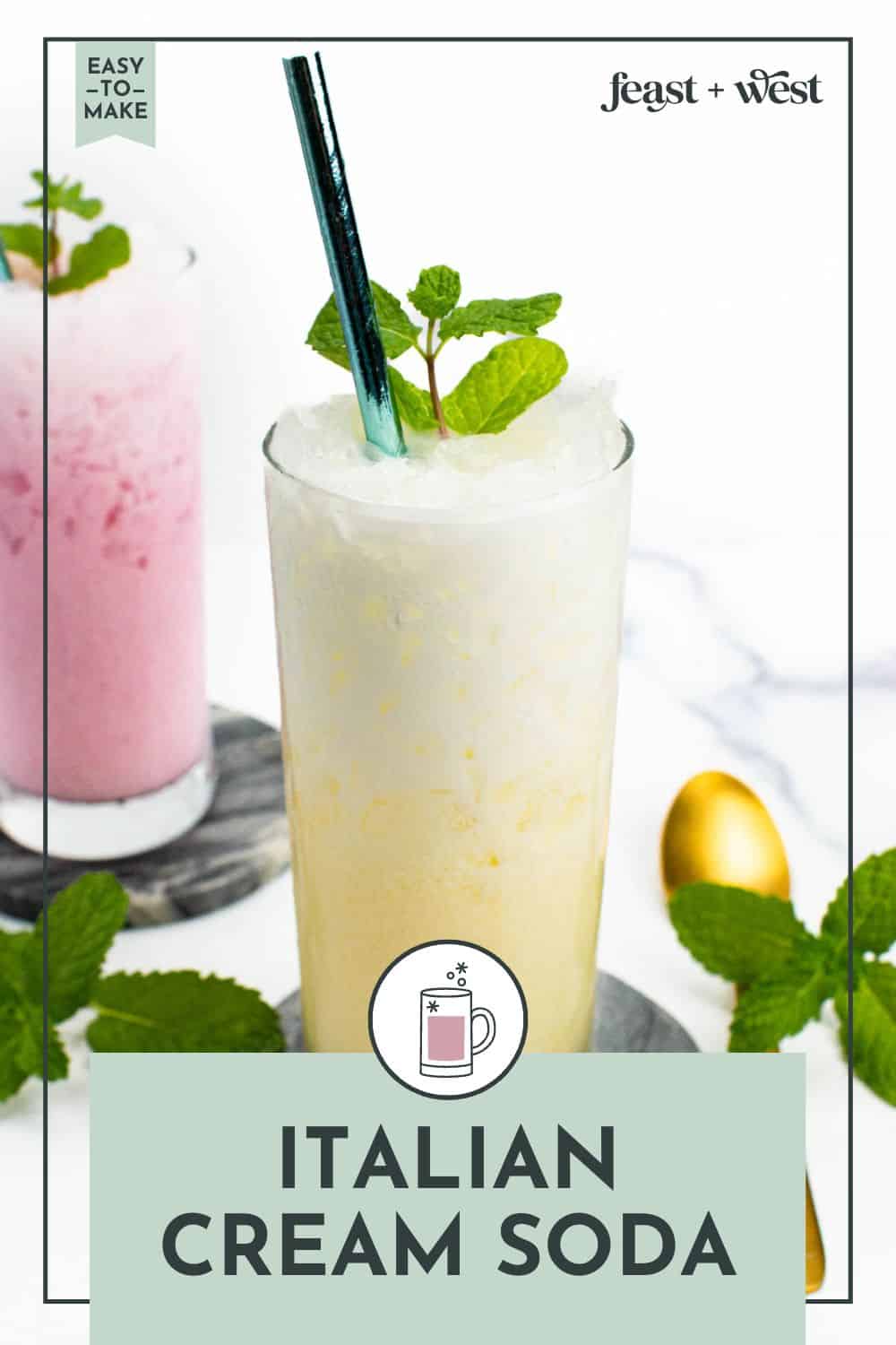 Easy French Soda (3 Ingredients!) | Feast + West