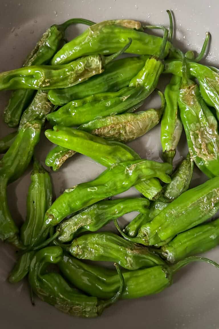 Easy Blistered & Sautéed Shishito Peppers | Feast + West