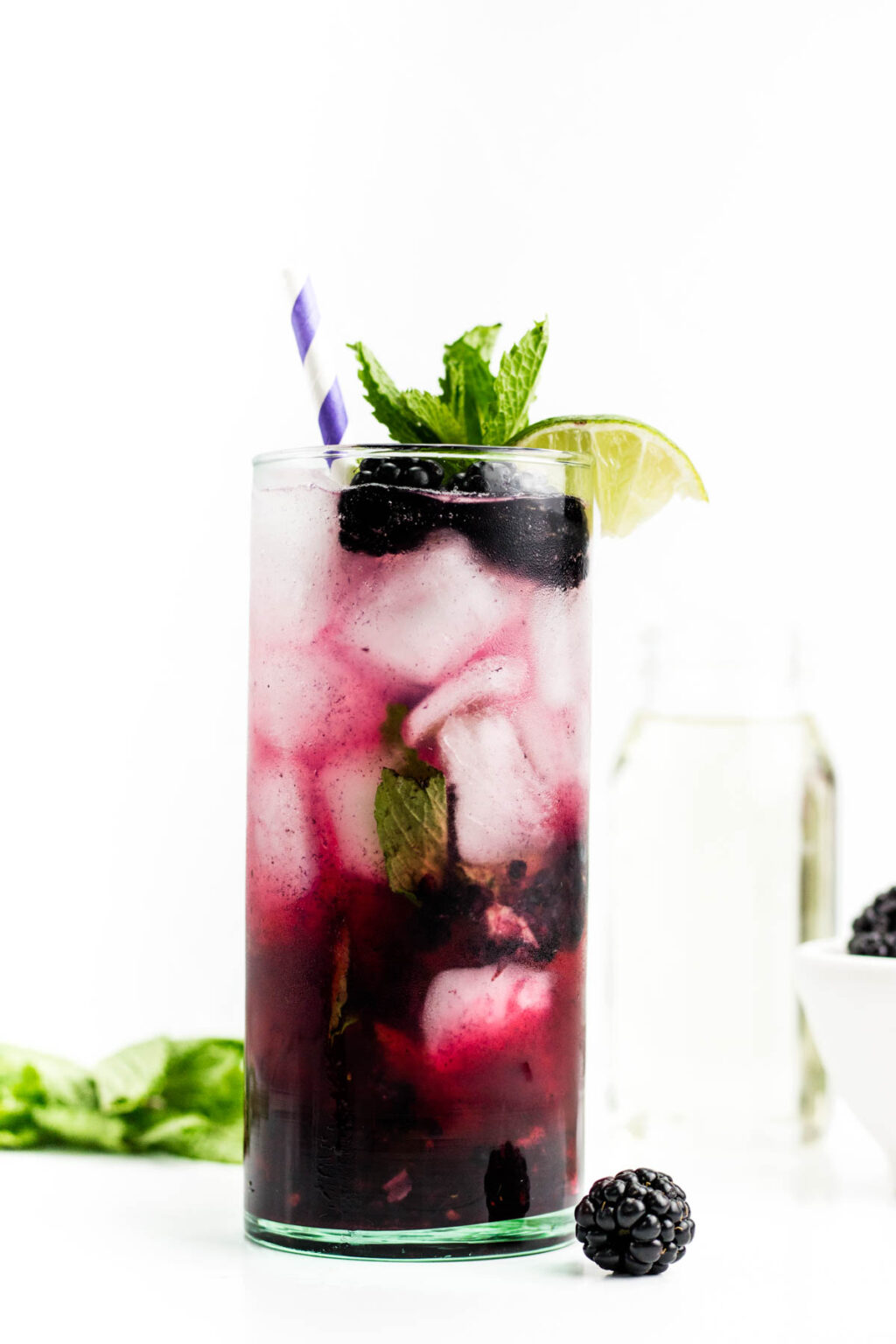 Blackberry Mojito (Best Summer Cocktail!) | Feast + West