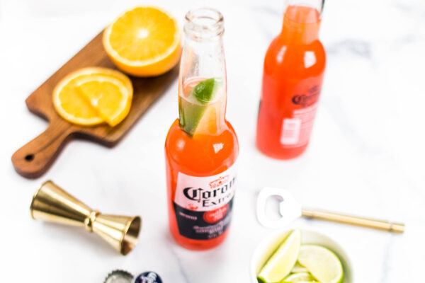 Corona Sunrise Cocktail Recipe (TikTok Drink) | Feast + West