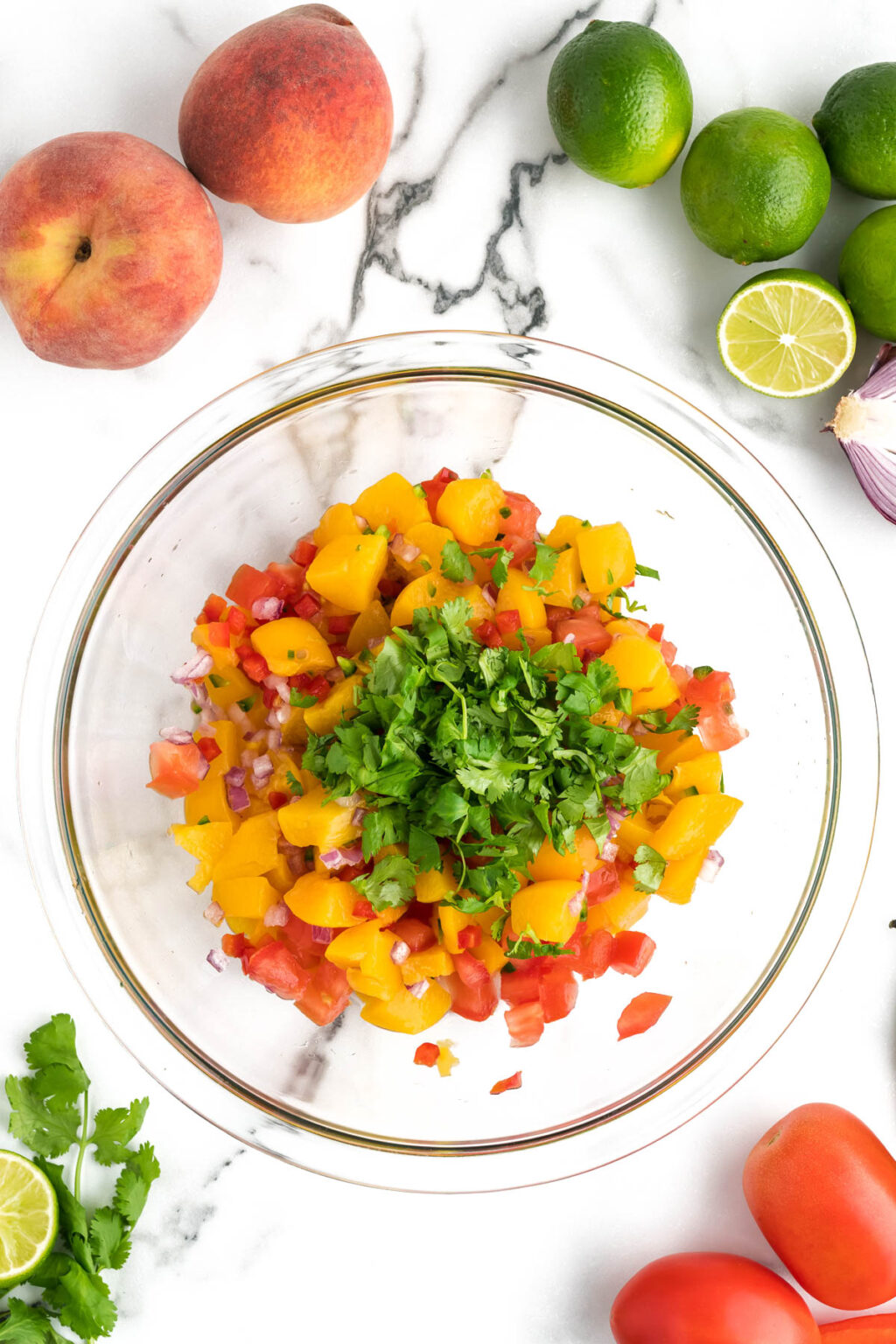 Fresh Peach Salsa Recipe | Feast + West