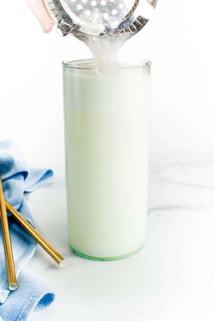 Classic Ramos Gin Fizz Cocktail (Worth the effort!) | Feast + West