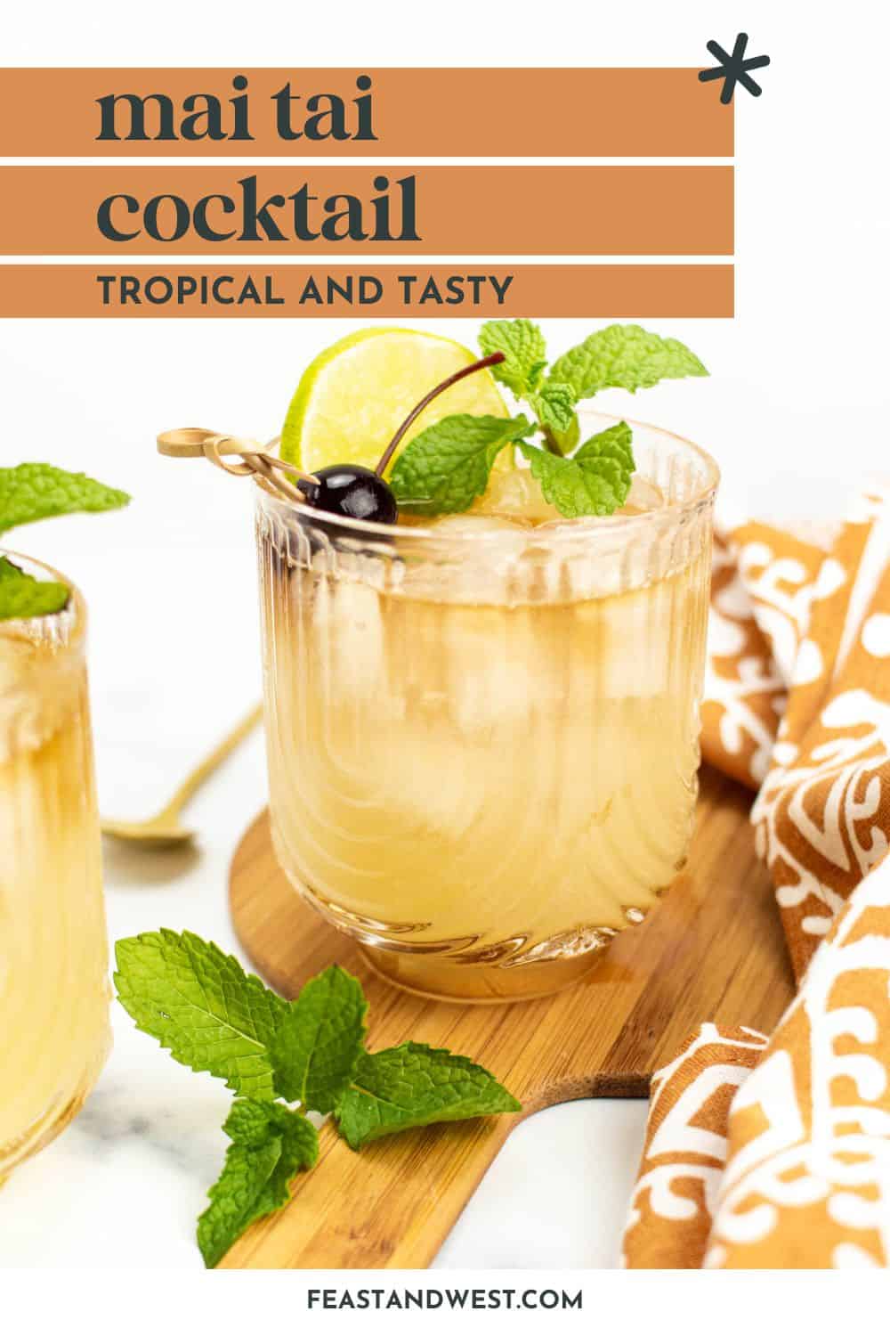 The BEST Pineapple Mai Tai Recipe | Feast + West