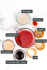Homemade Clamato Juice