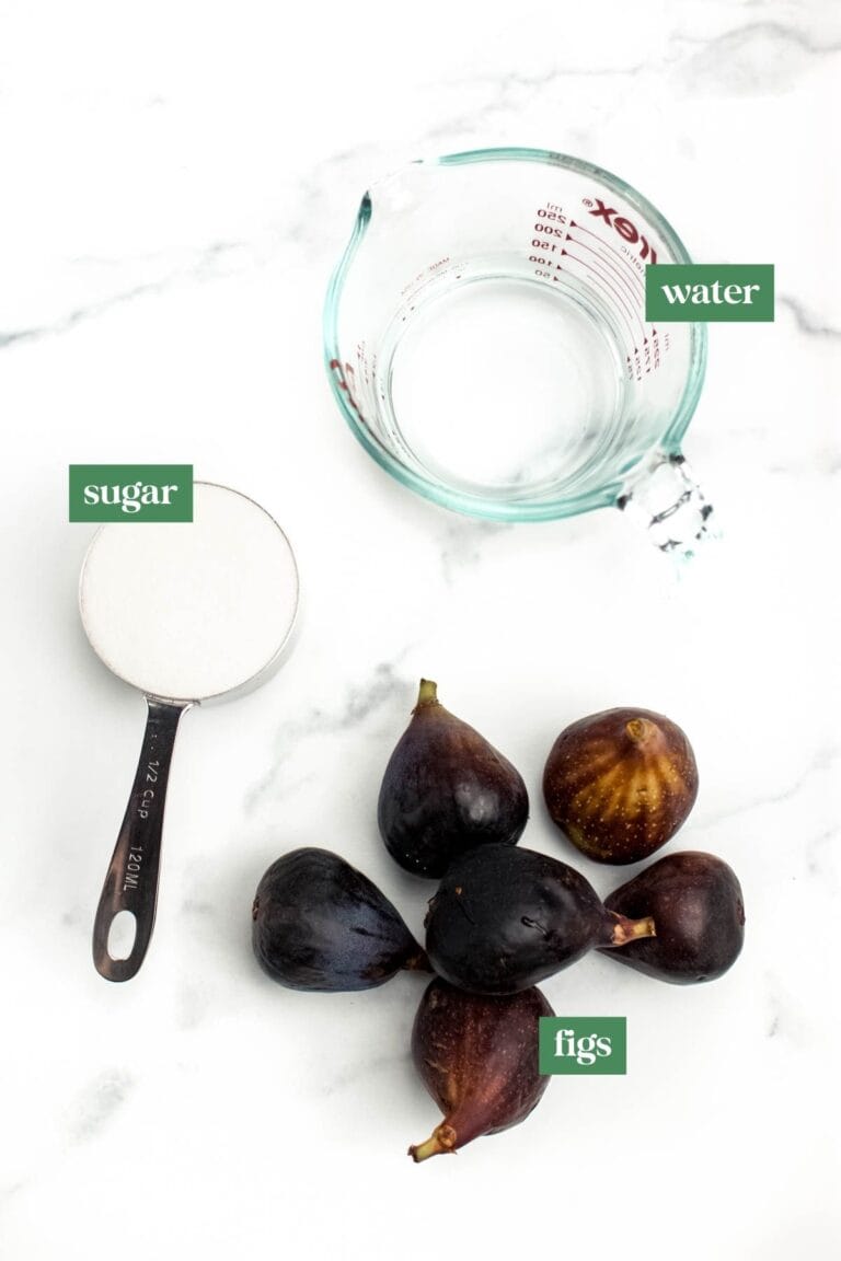 Easy Fig Syrup with Fresh or Dried Figs (For Cocktails & Drinks ...