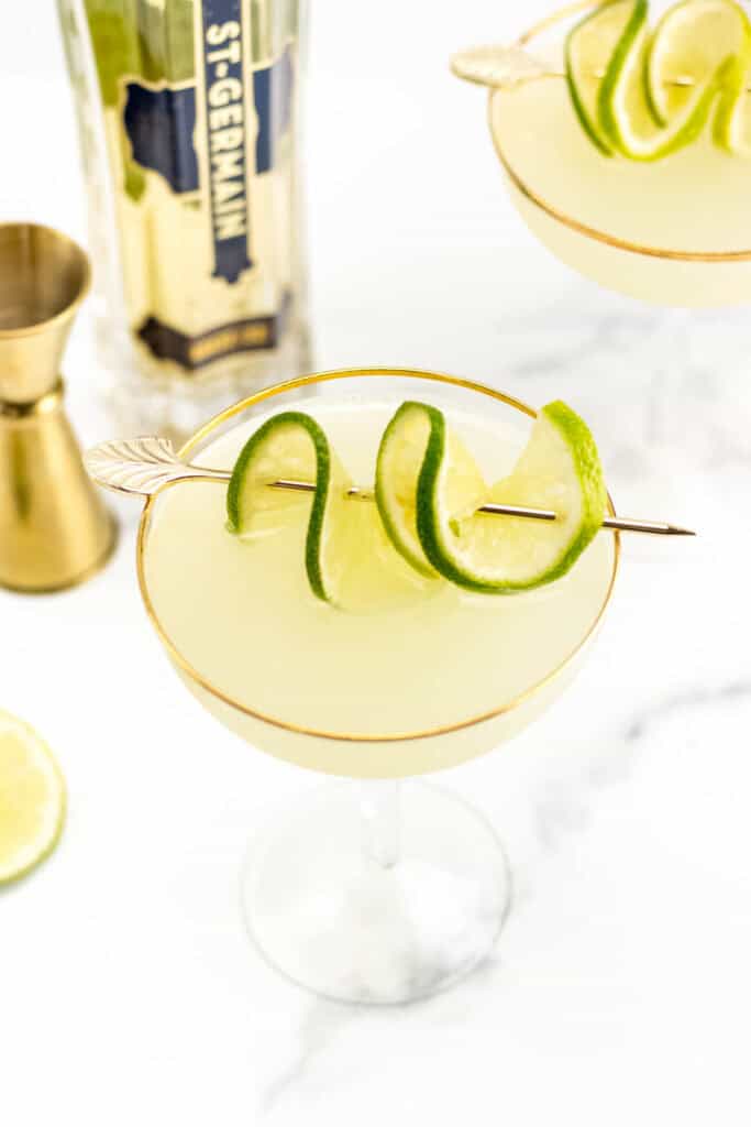 Best French Gimlet with Elderflower Liqueur | Feast + West
