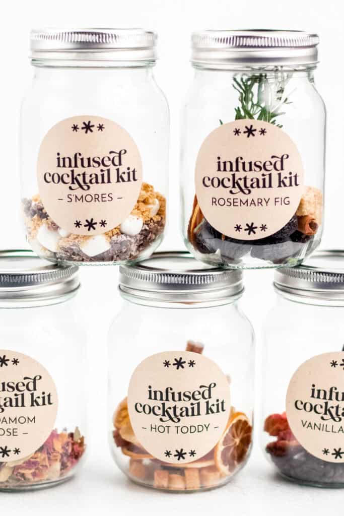 Homemade Cocktail Infusion Kits: Gift Idea (12+ Flavor Combos!) | Feast ...