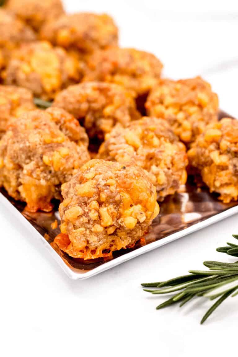 Easy Sausage Balls Recipe | Feast + West
