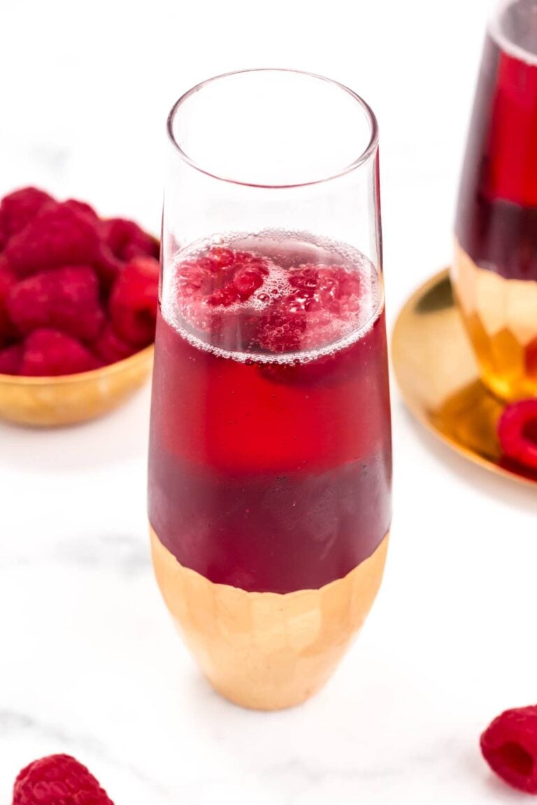 Classic Kir Royale Cocktail Recipe | Feast + West