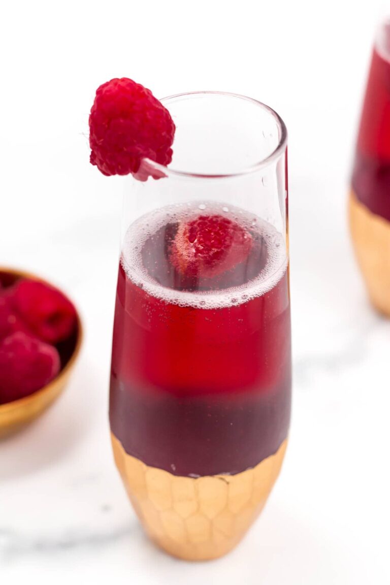 Classic Kir Royale Cocktail Recipe | Feast + West
