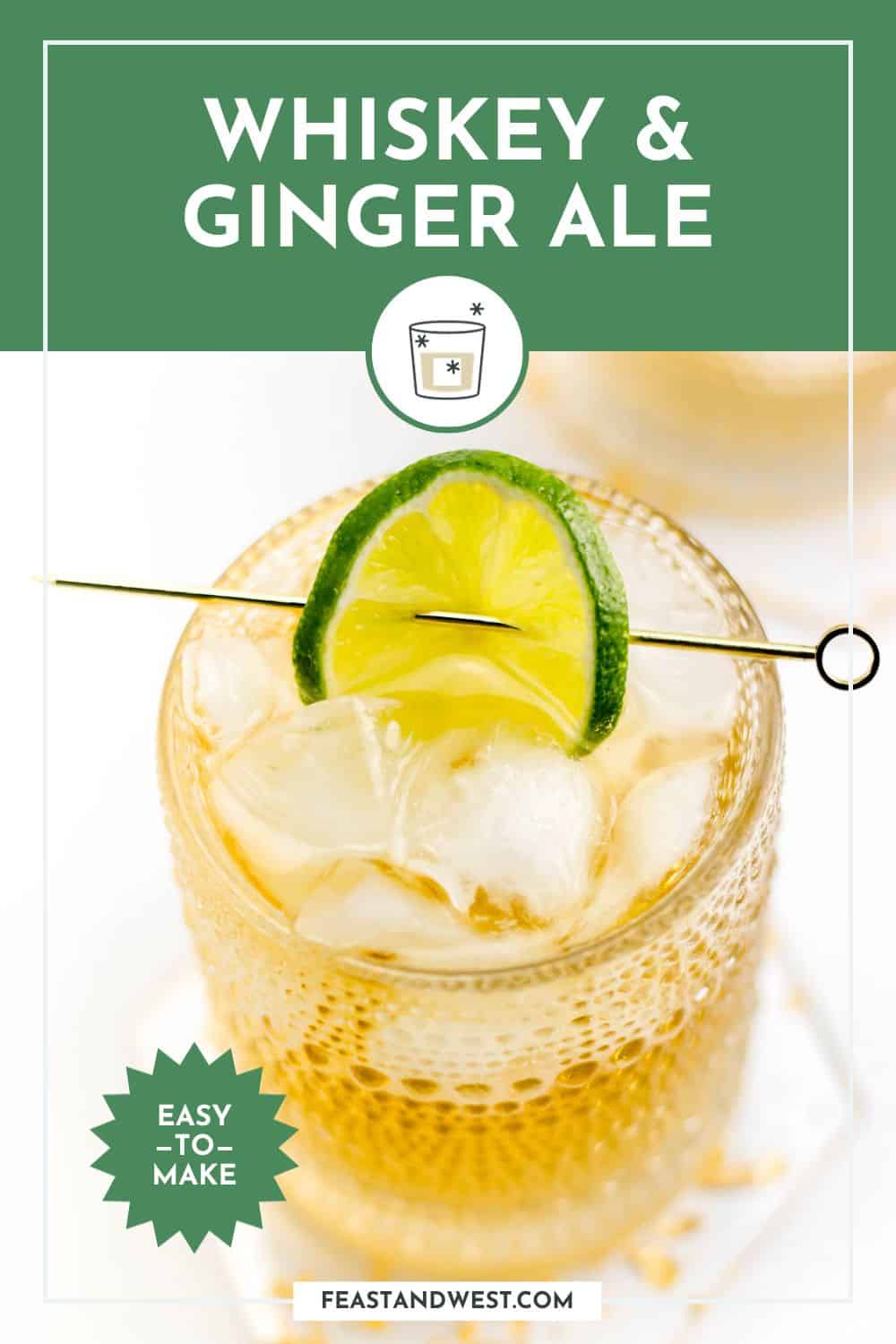 Jack & Ginger Ale Cocktail Recipe | Feast + West