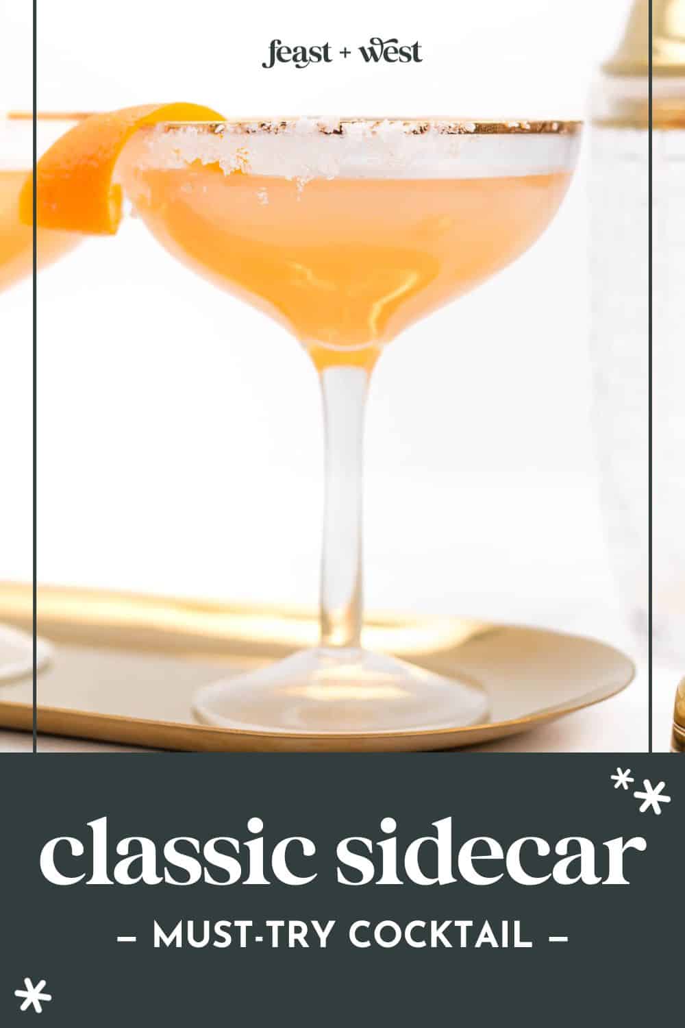 Classic Sidecar Cocktail