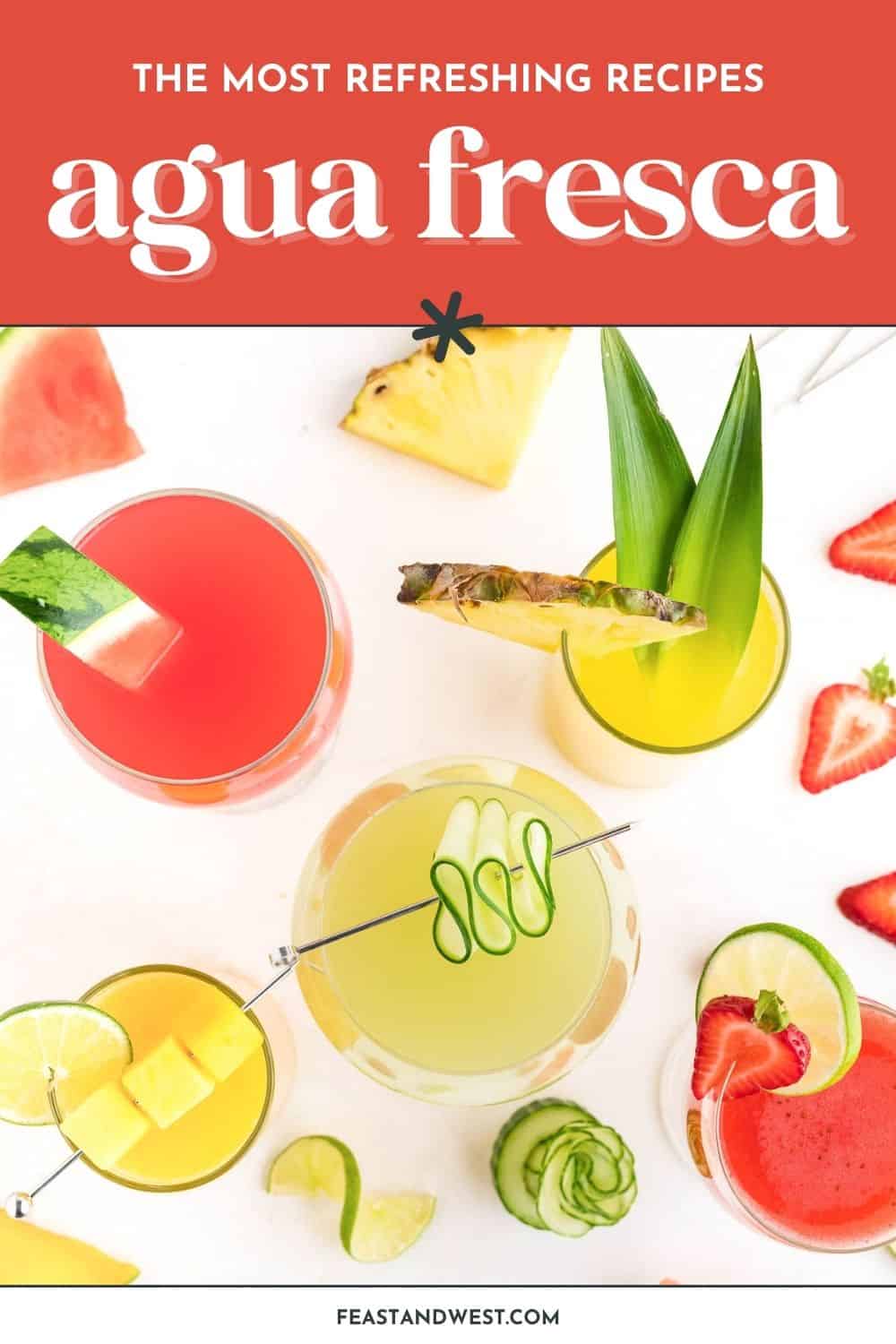 12+ Agua Fresca Recipes to Make at Home