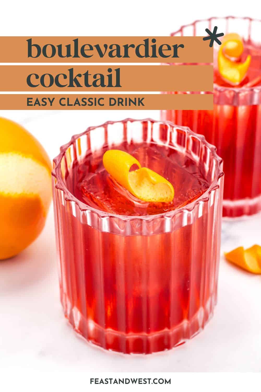 Boulevardier Cocktail