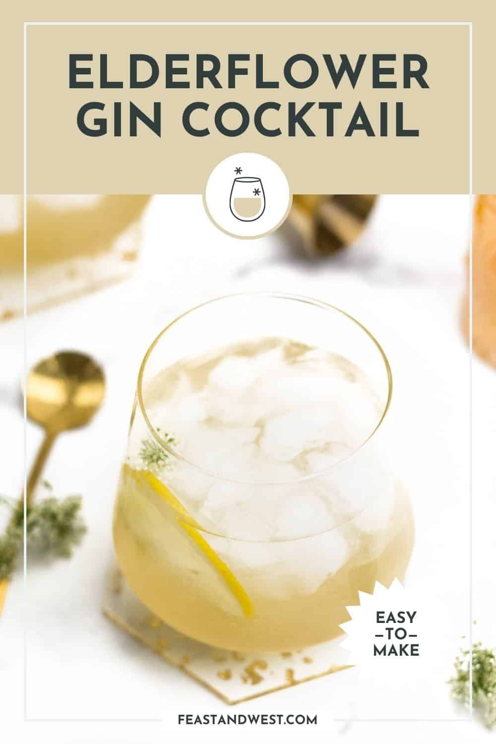 Elderflower Gin Cocktail