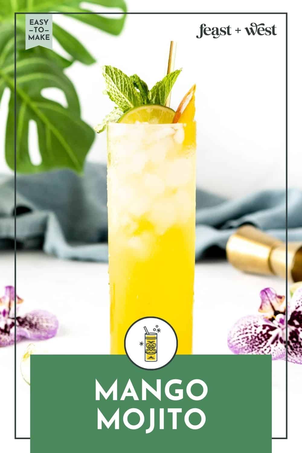 Mango Mojito Cocktail Recipe | Feast + West