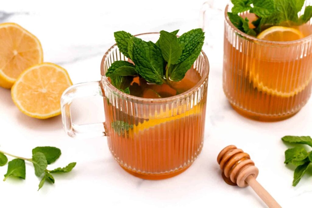 Copycat Starbucks Medicine Ball (Honey Citrus Mint Tea)