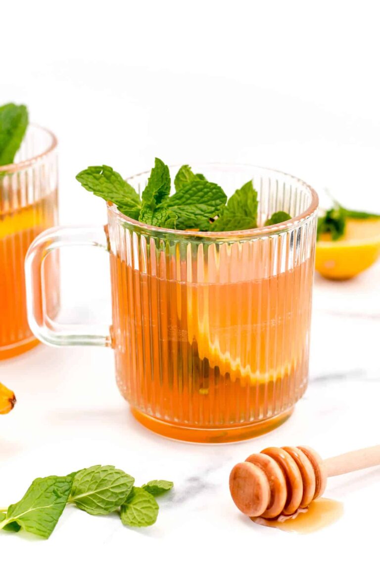 Copycat Starbucks Medicine Ball (Honey Citrus Mint Tea)