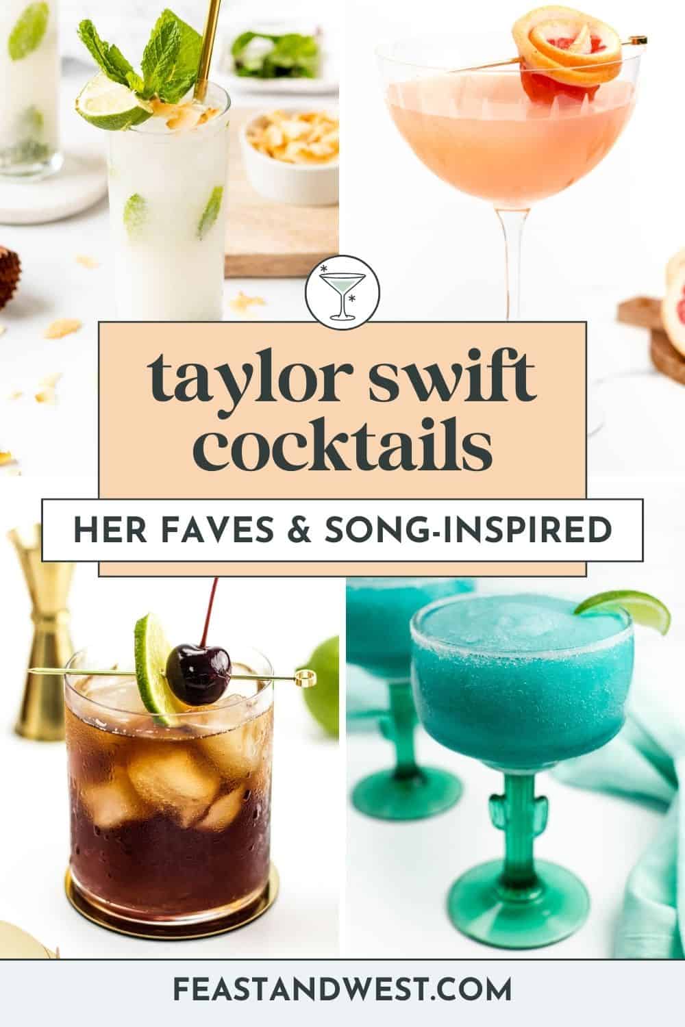 15+ Taylor Swift Cocktails for Every Era