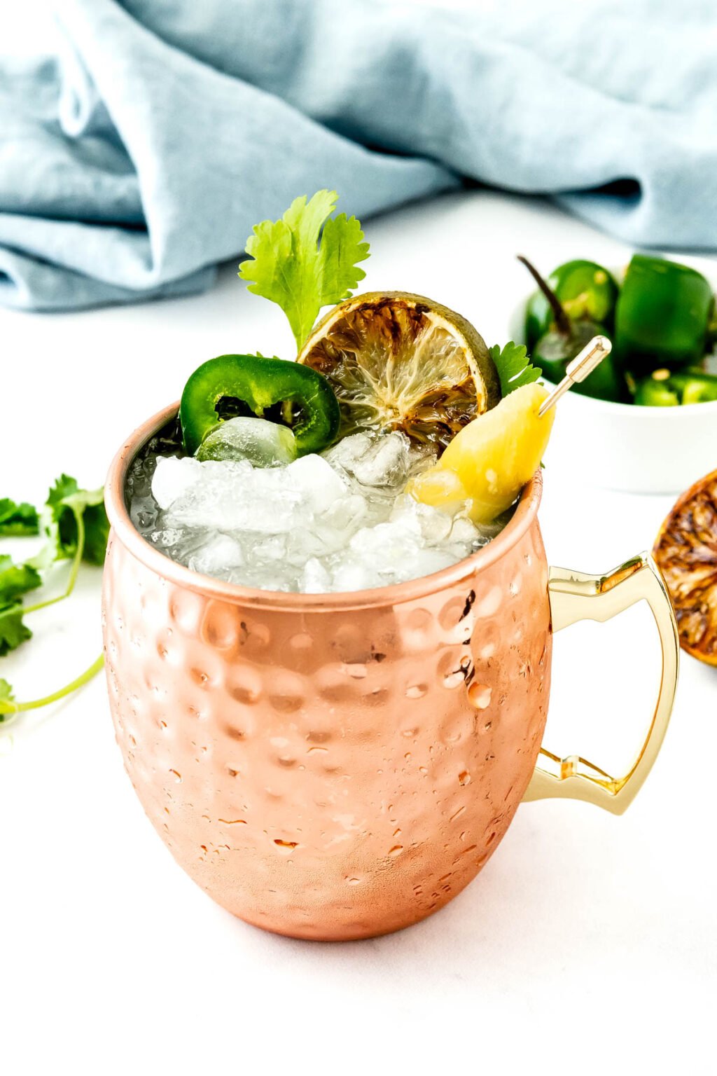 Easy Mexican Mule Cocktail (Moscow Mule with Tequila) | Feast + West
