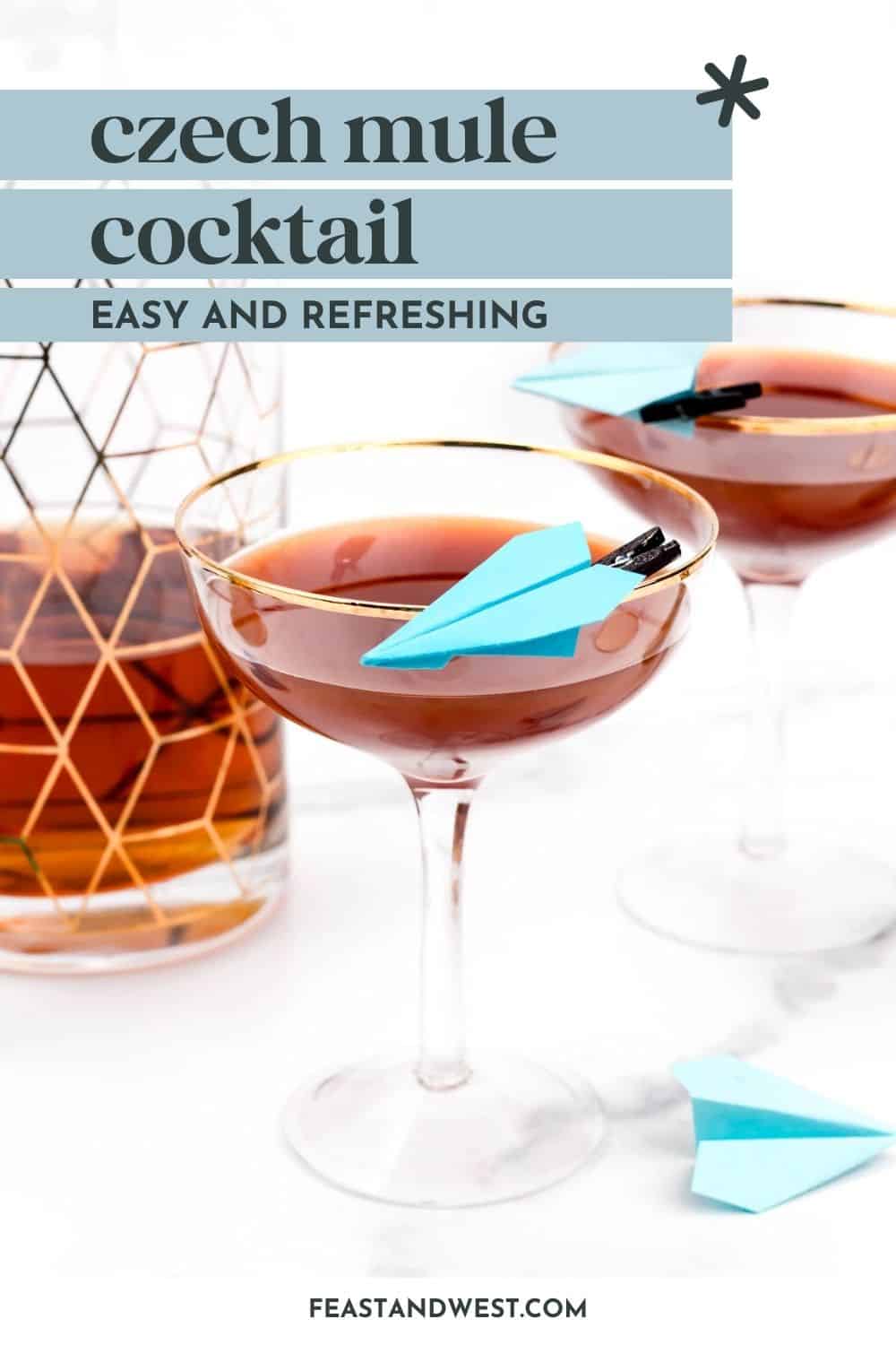 Paper Plane Cocktail