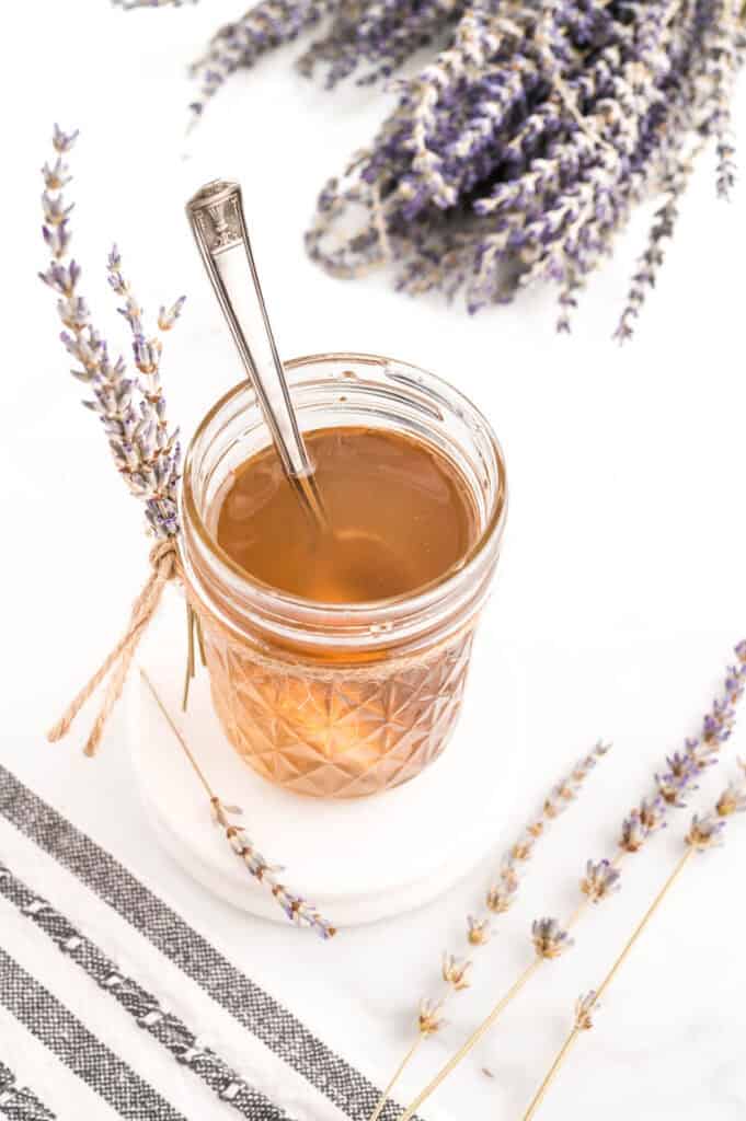 Lavender Simple Syrup (Easy to Make for Drinks) | Feast + West